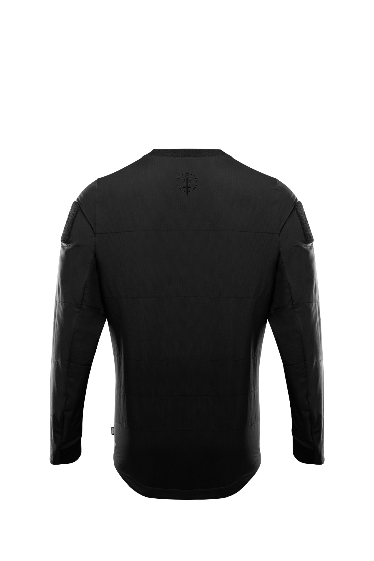 Wraith Crew | Black Lightweight & Insulated Pullover | ThruDark