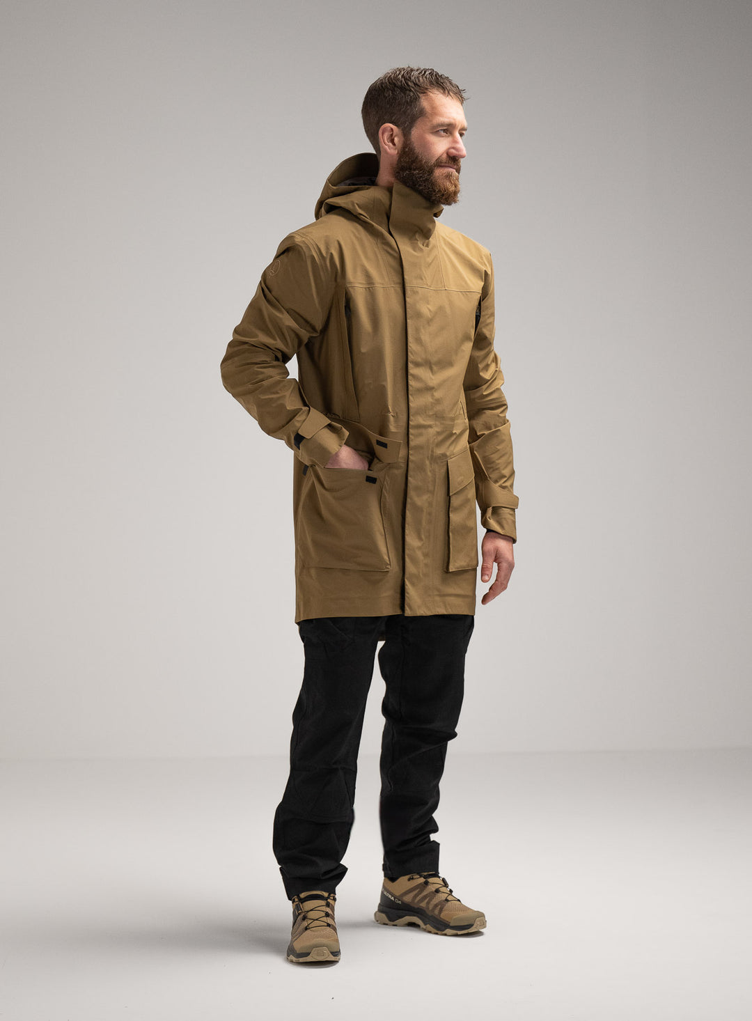 Renegade Parka | 3 Layer Waterproof Brown Parka Jacket | ThruDark