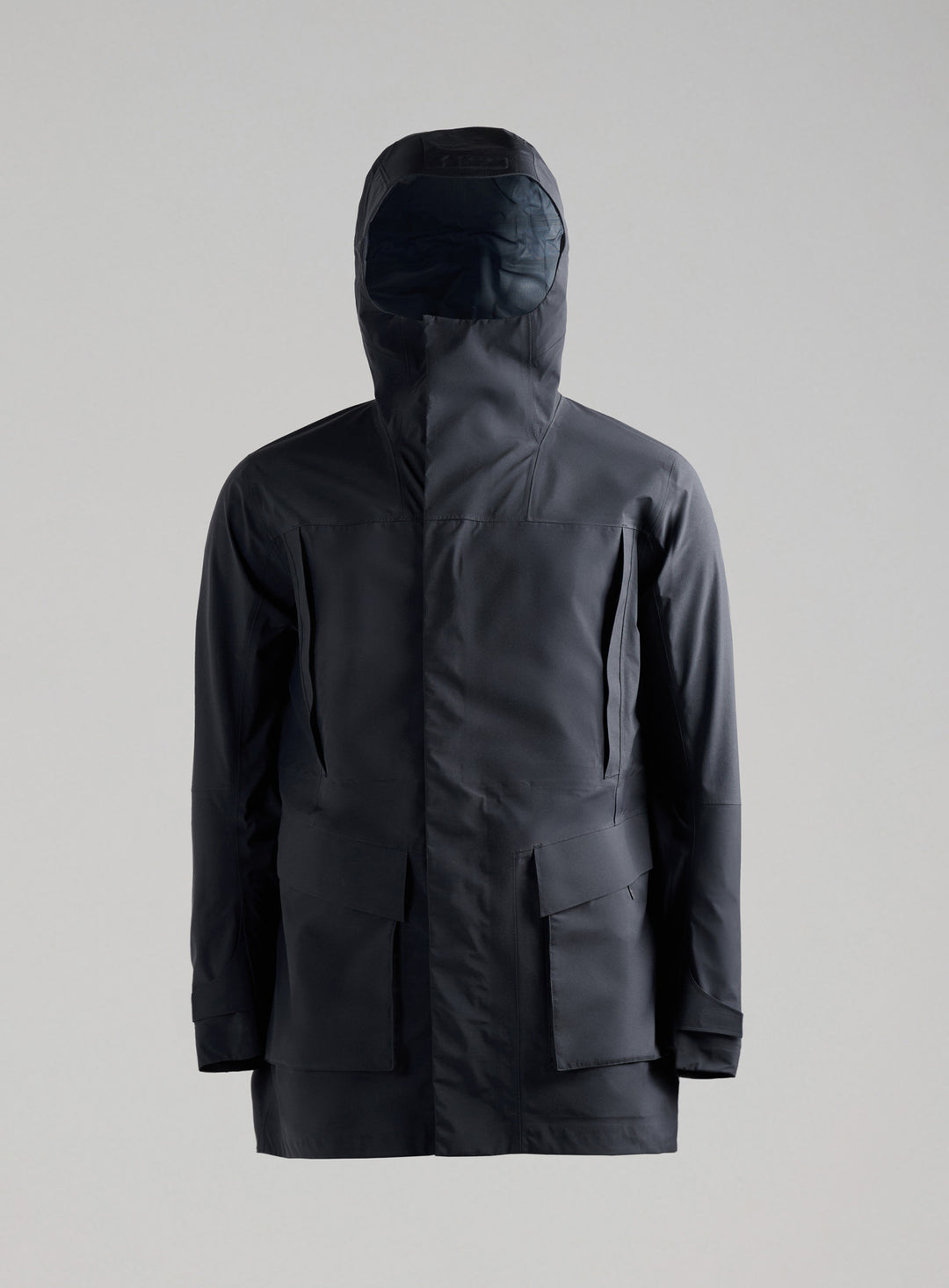 Renegade Parka | 3 Layer Waterproof Black Parka Jacket | ThruDark