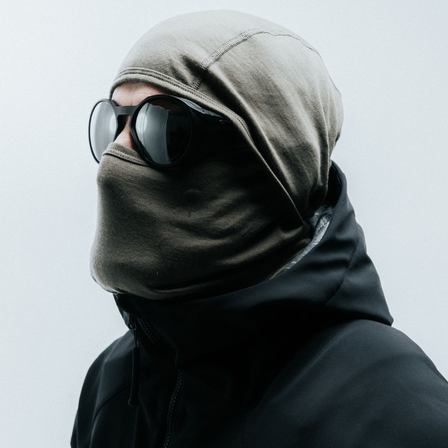 Stealth Balaclava | Black 100% Merino Wool Balaclava | ThruDark
