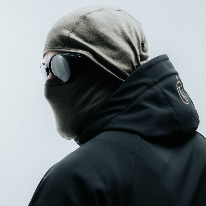 Stealth Balaclava | Black 100% Merino Wool Balaclava | ThruDark