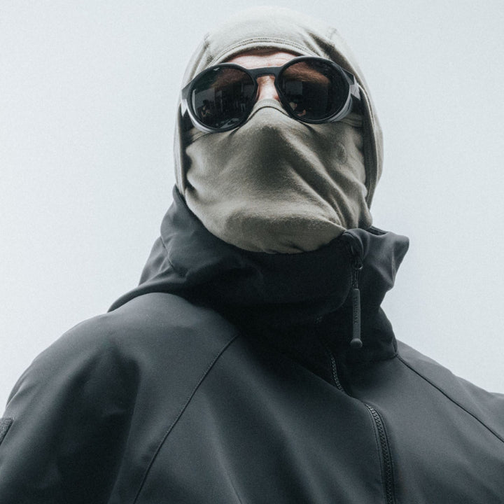 Stealth Balaclava | Black 100% Merino Wool Balaclava | ThruDark