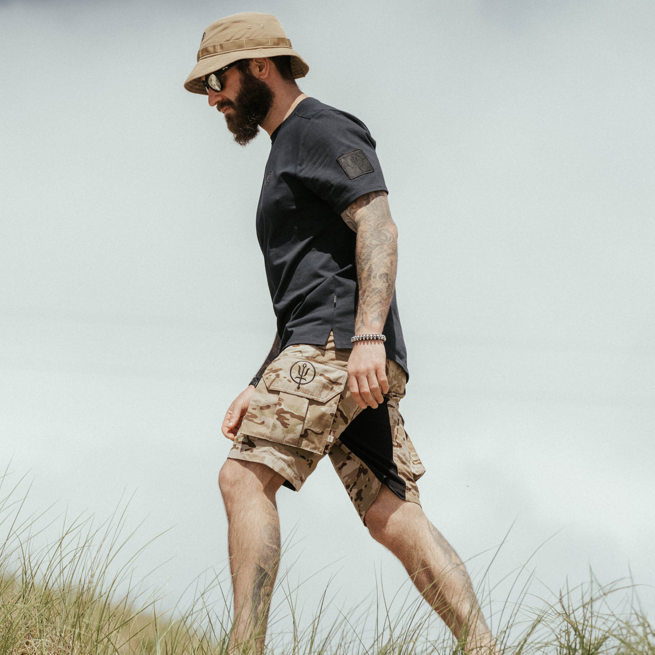 Patrol Bucket Hat | Sand Beige | ThruDark