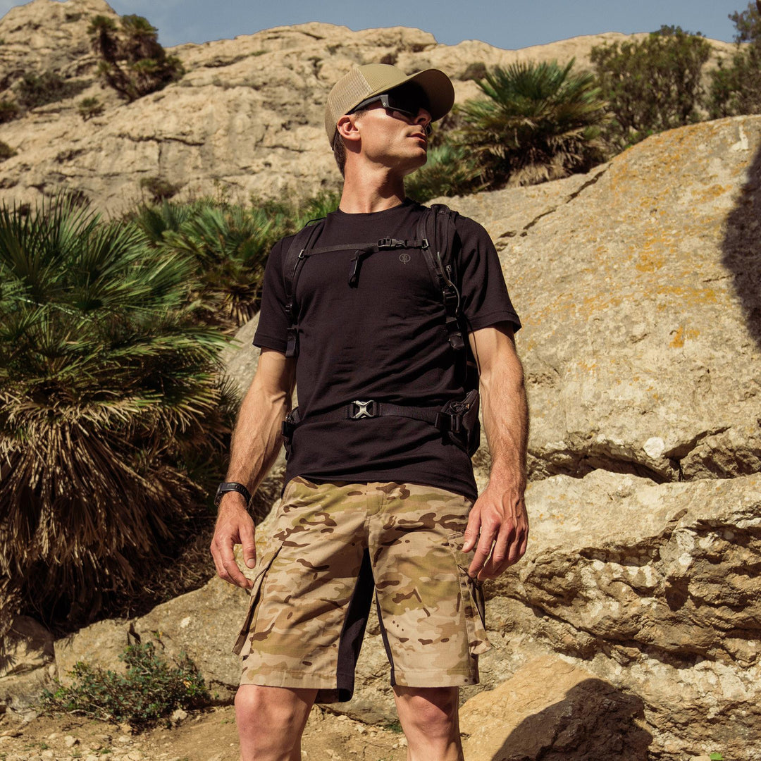 MultiCam® Black Charge Shorts | Utility Shorts For Everyday & Outdoor ...