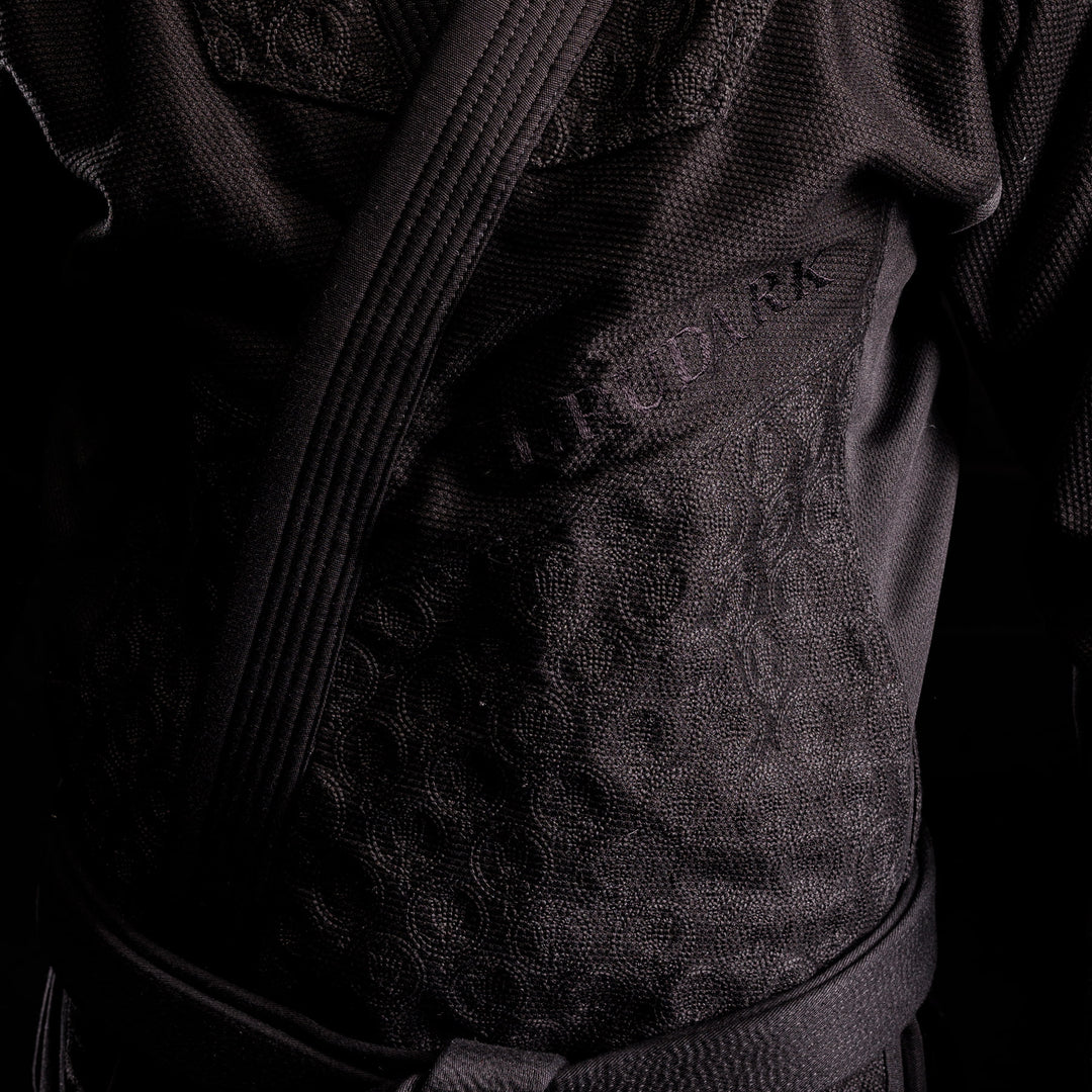Contact Gi in Obisidian Black | Brazilian Jiu-Jitsu Gi by ThruDark