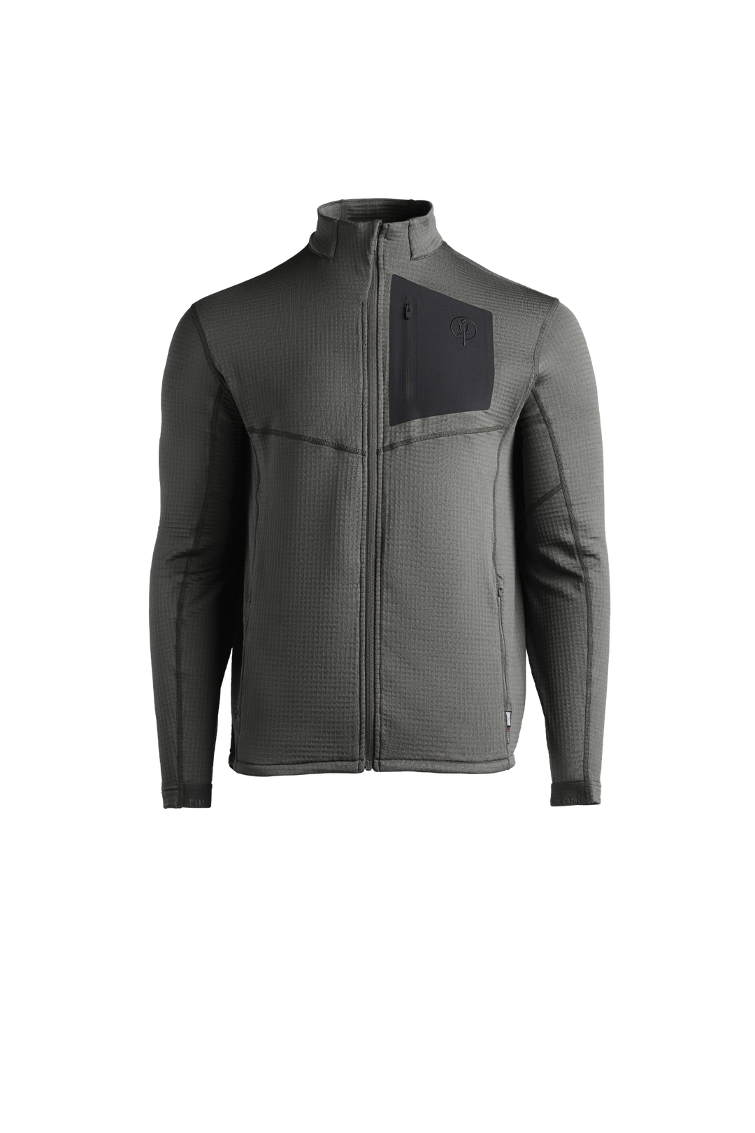 Siege Tech Fleece Full Zip | Grey Insulated Mid Layer | ThruDark