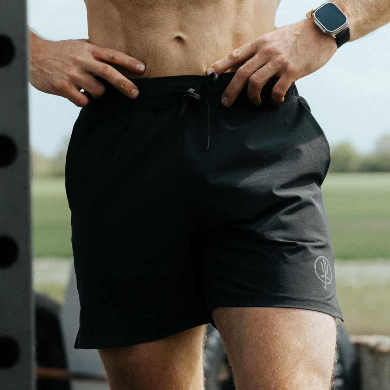 Force Velocity Motion Shorts | Black 6" Active Shorts | ThruDark