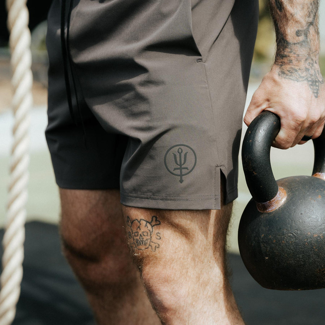 Force Velocity Motion Shorts | Grey 6" Active Shorts | ThruDark