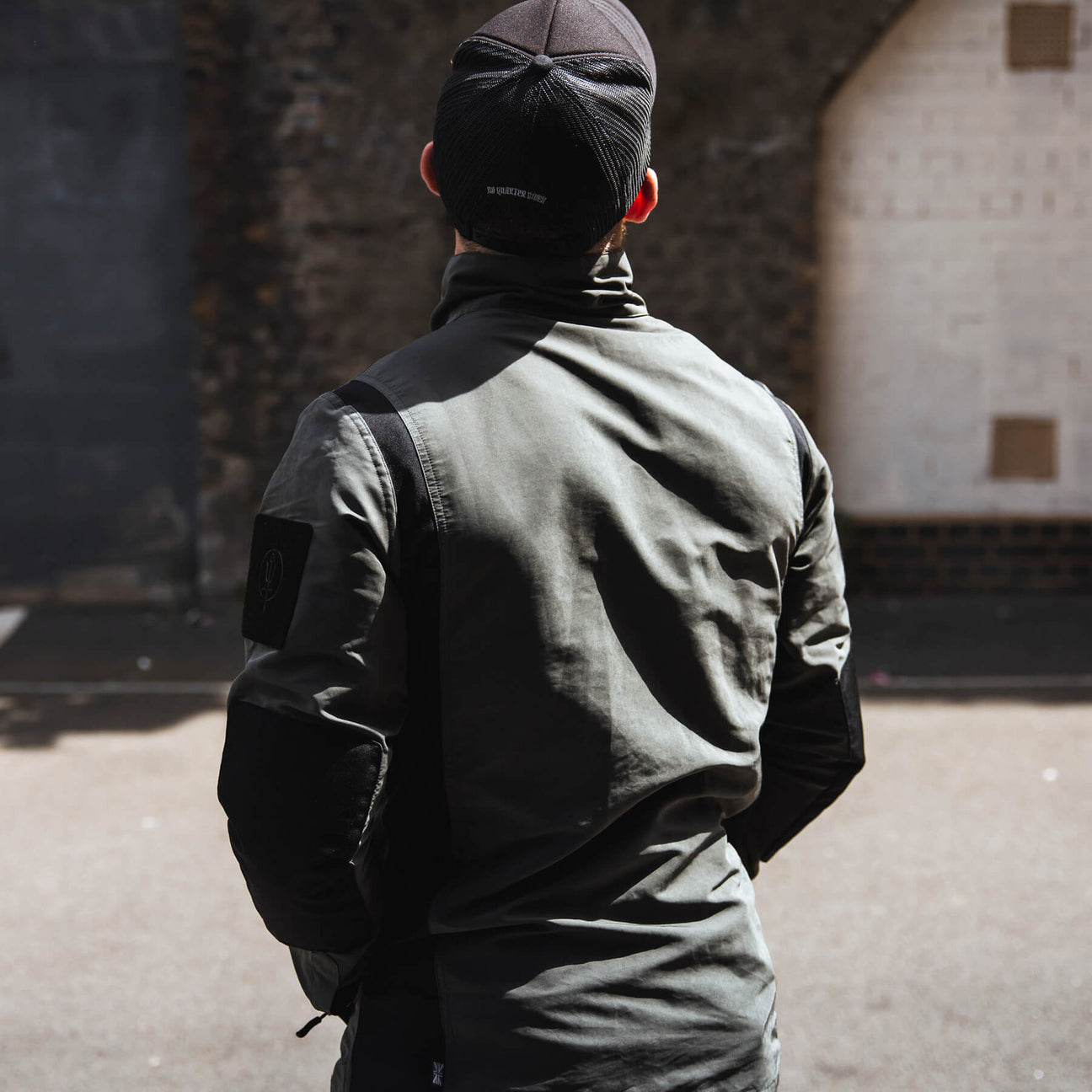 HYBRID JACKET | Men's Wolf Grey Combat Shirt for Hiking – ThruDark