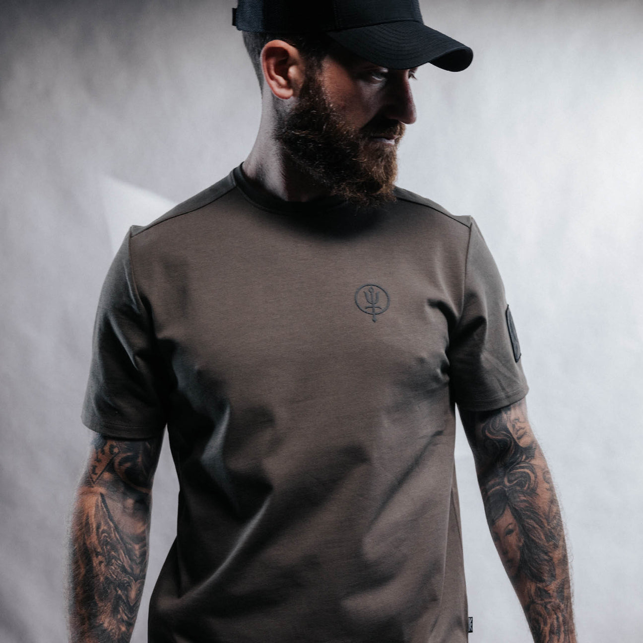 Inception Camo Graphic T-Shirt | Green Premium Insignia Tee | ThruDark