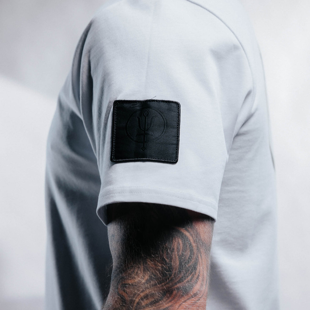 Inception Camo Graphic T-Shirt | White Premium Insignia Tee | ThruDark