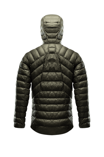 Ithax Jacket | Men's Green Hooded Synthetic Insulation Jacket – ThruDark