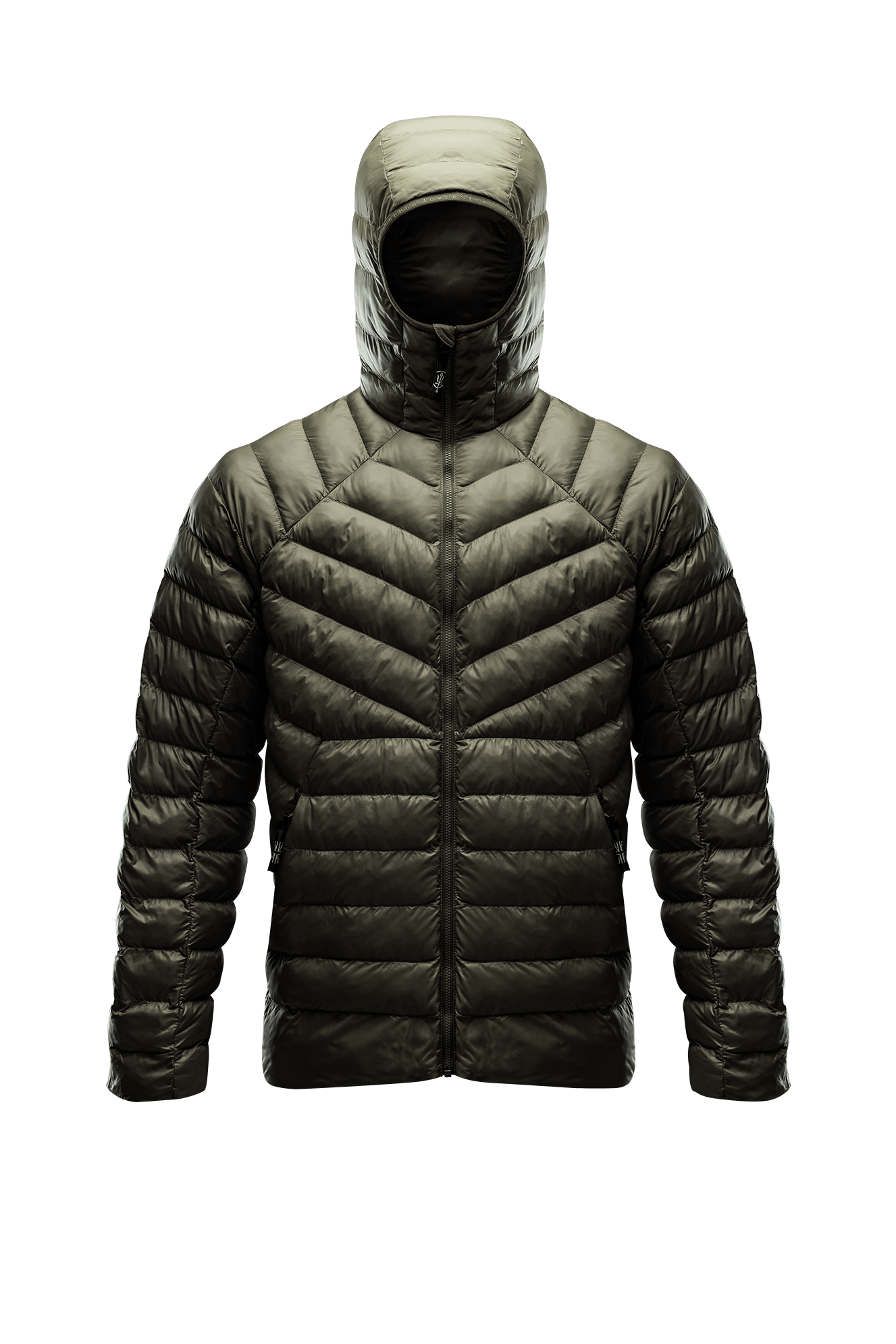 Ithax Jacket | Men's Green Hooded Synthetic Insulation Jacket – ThruDark