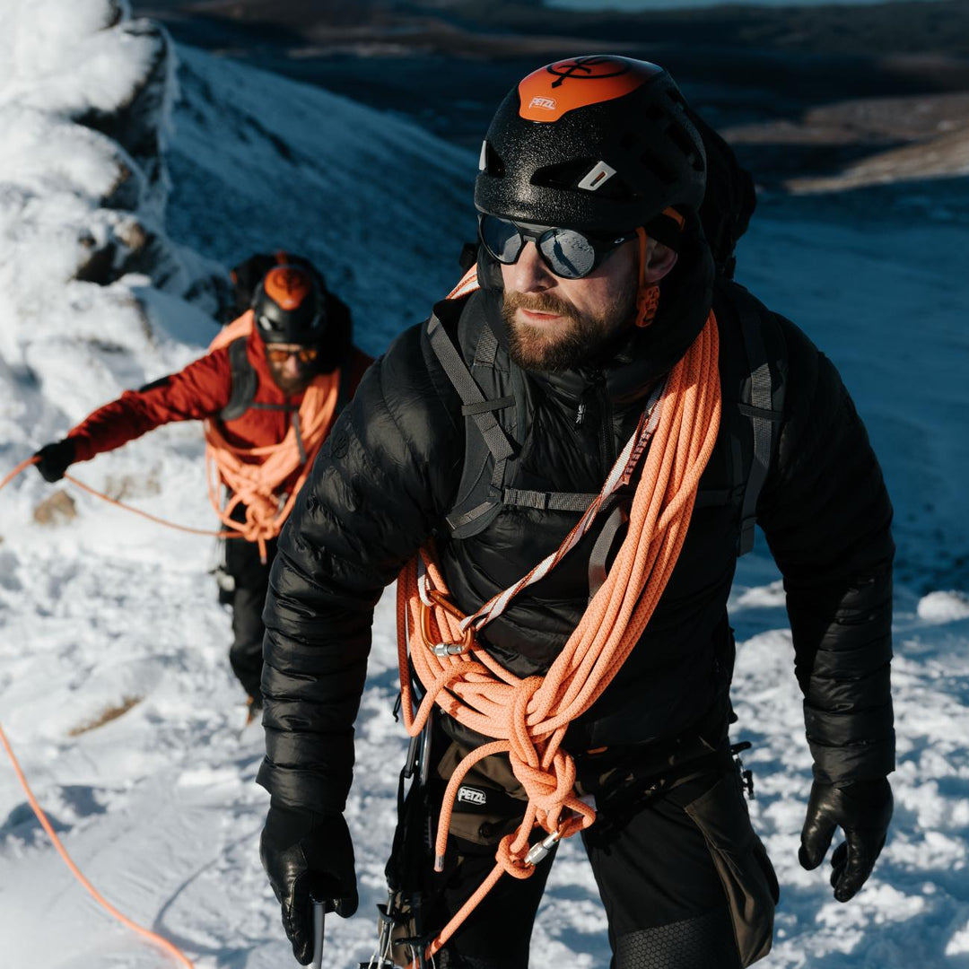 Ithax Jacket | Men's Black Hooded Synthetic Insulation Jacket – ThruDark