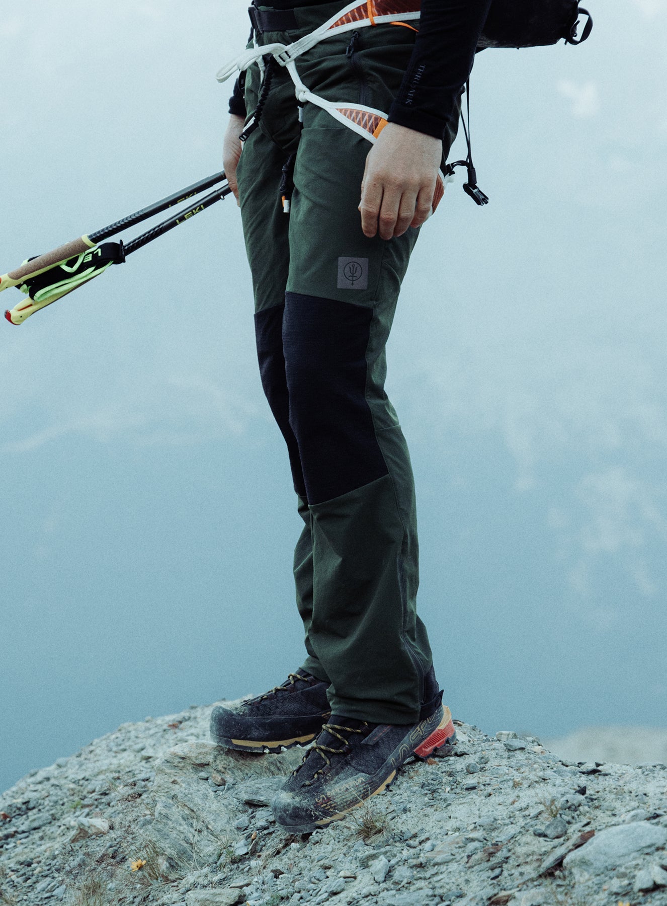 Mountain Pro Technical Men's Forest Green Trousers | ThruDark