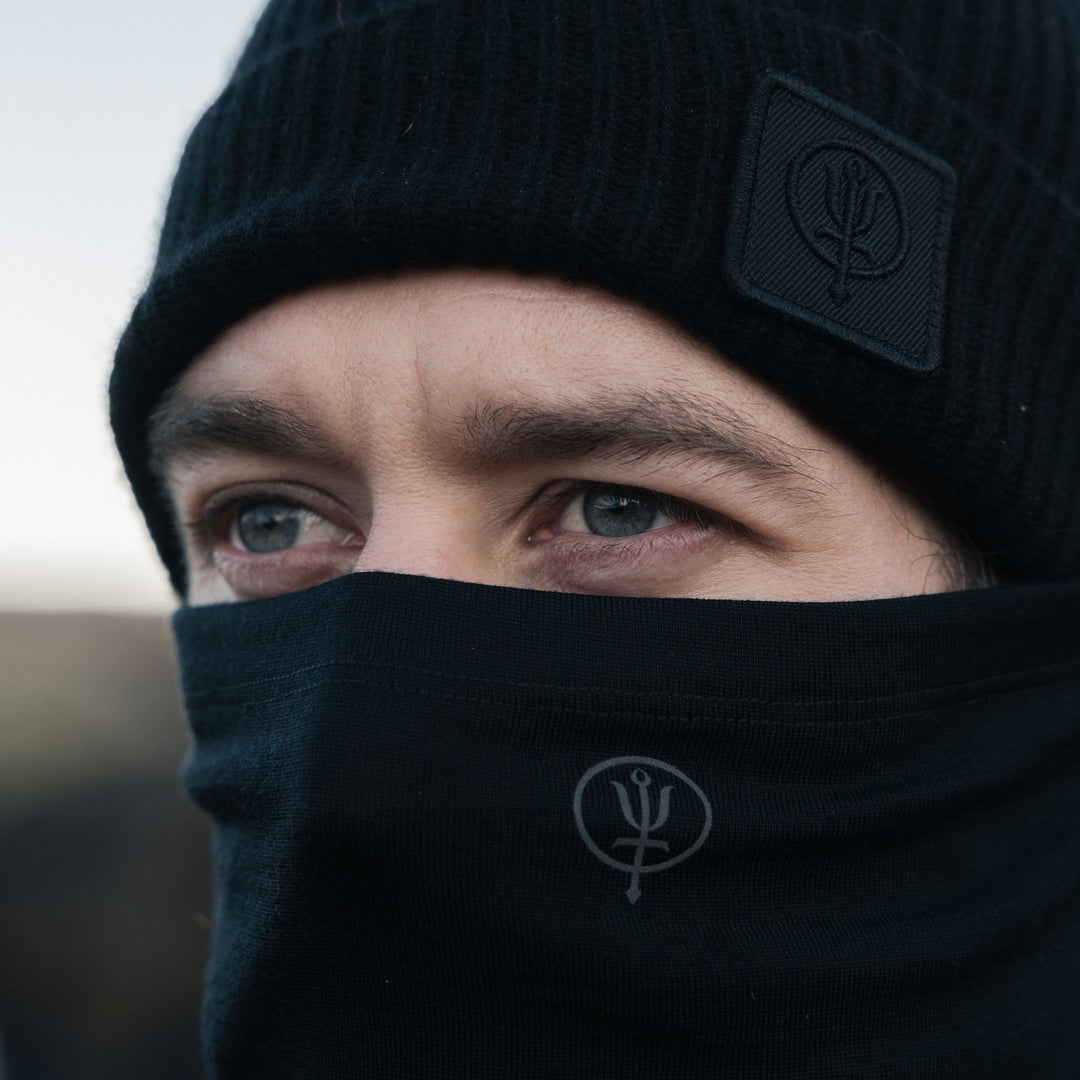 Stealth Neck Gaiter | 100% Merino Wool Neck Gaiter – ThruDark