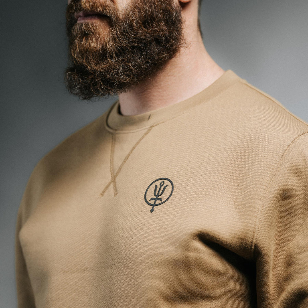 Insignia Jumper | Sand Premium Sweatshirt | ThruDark
