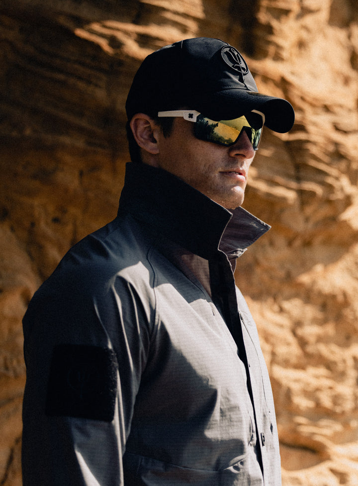 New Era Desert 9Twenty Gore-Tex Unisex Black Trucker Cap | ThruDark