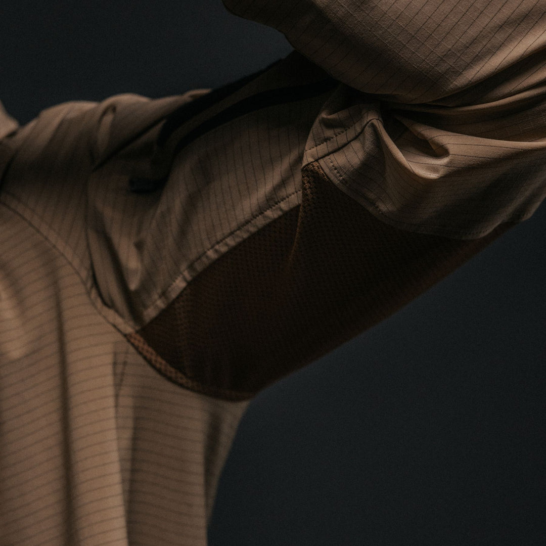 Oryon Carbon Shirt | Premium Black Active-Arid Shirt | ThruDark