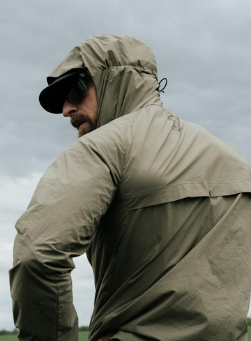 Oryon Windguard Green Jacket | Windproof ThruDark Shell Jacket