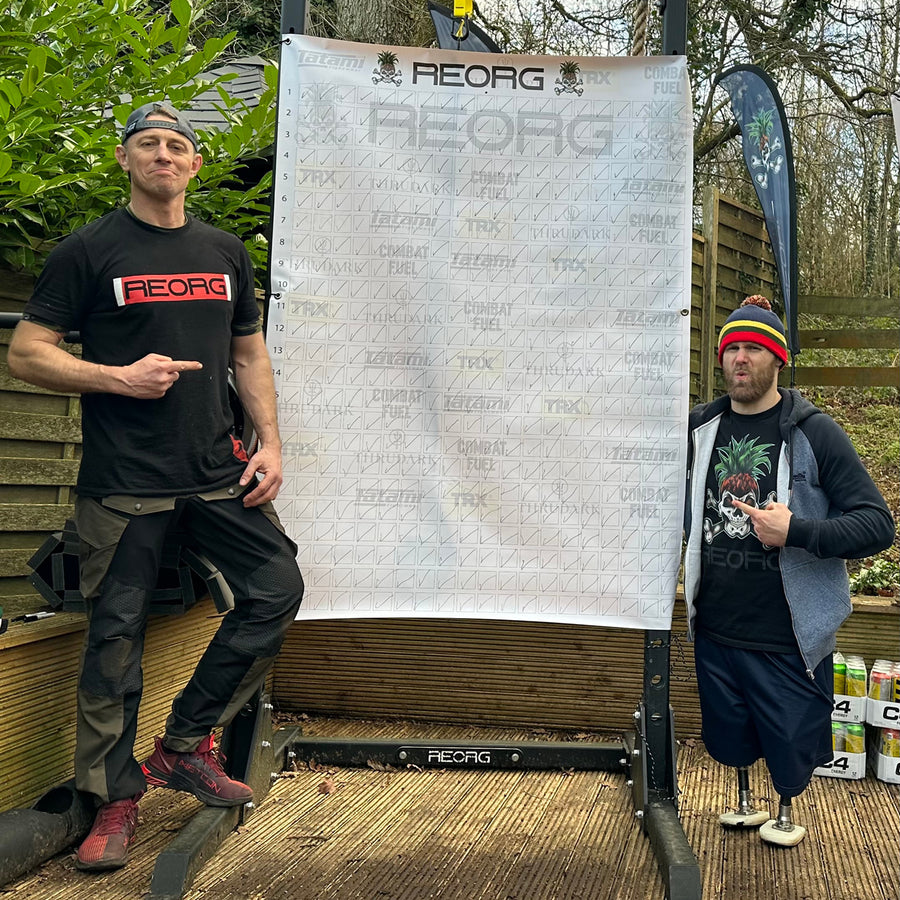 REORG Founder Sam Sheriff MBE | Over £15,00 Raised | ThruDark