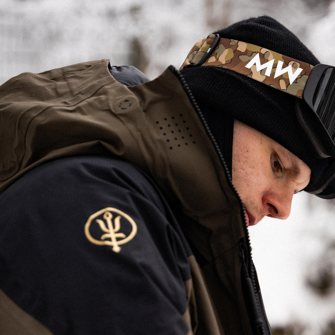 Rōnin Tanto Full Zip Snow Jacket | Rōnin Alpine Sports Coat in Black ...