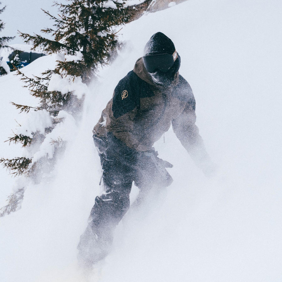 Rōnin Tanto Full Zip Snow Jacket | Rōnin Alpine Sports Coat in Black ...