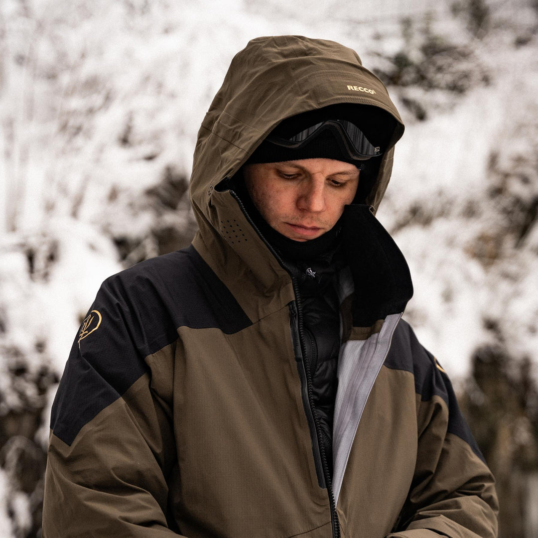 Rōnin Tanto Full Zip Snow Jacket | Rōnin Alpine Sports Coat in Black ...