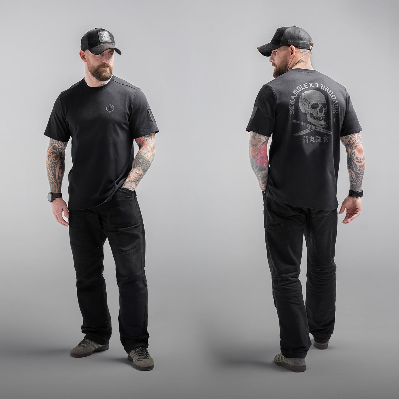 ThruDark X Scramble Skull T-Shirt | Men’s Limited Edition Cotton Tee