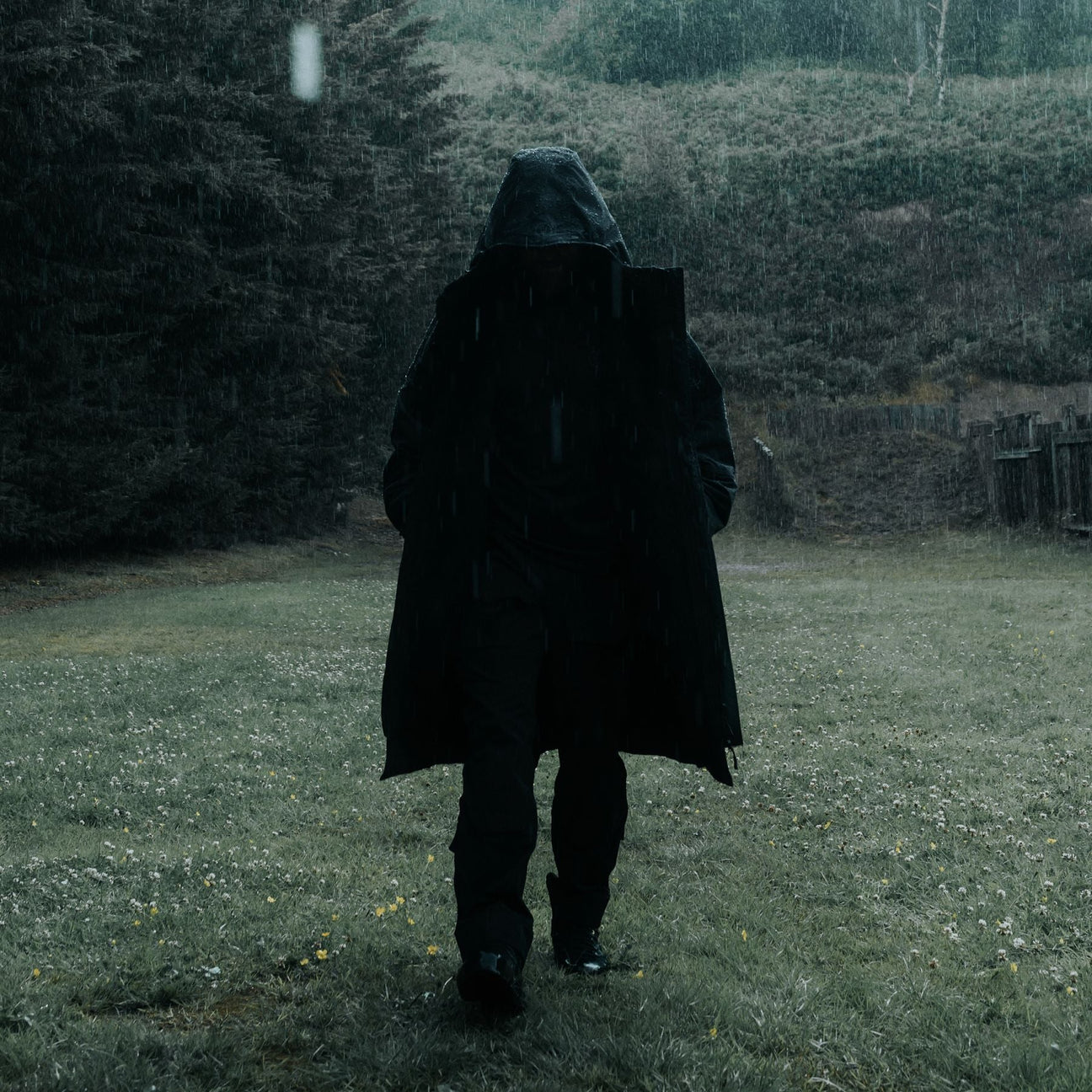 Shroud | Unisex ThruDark Black Overcoat | Cordura®