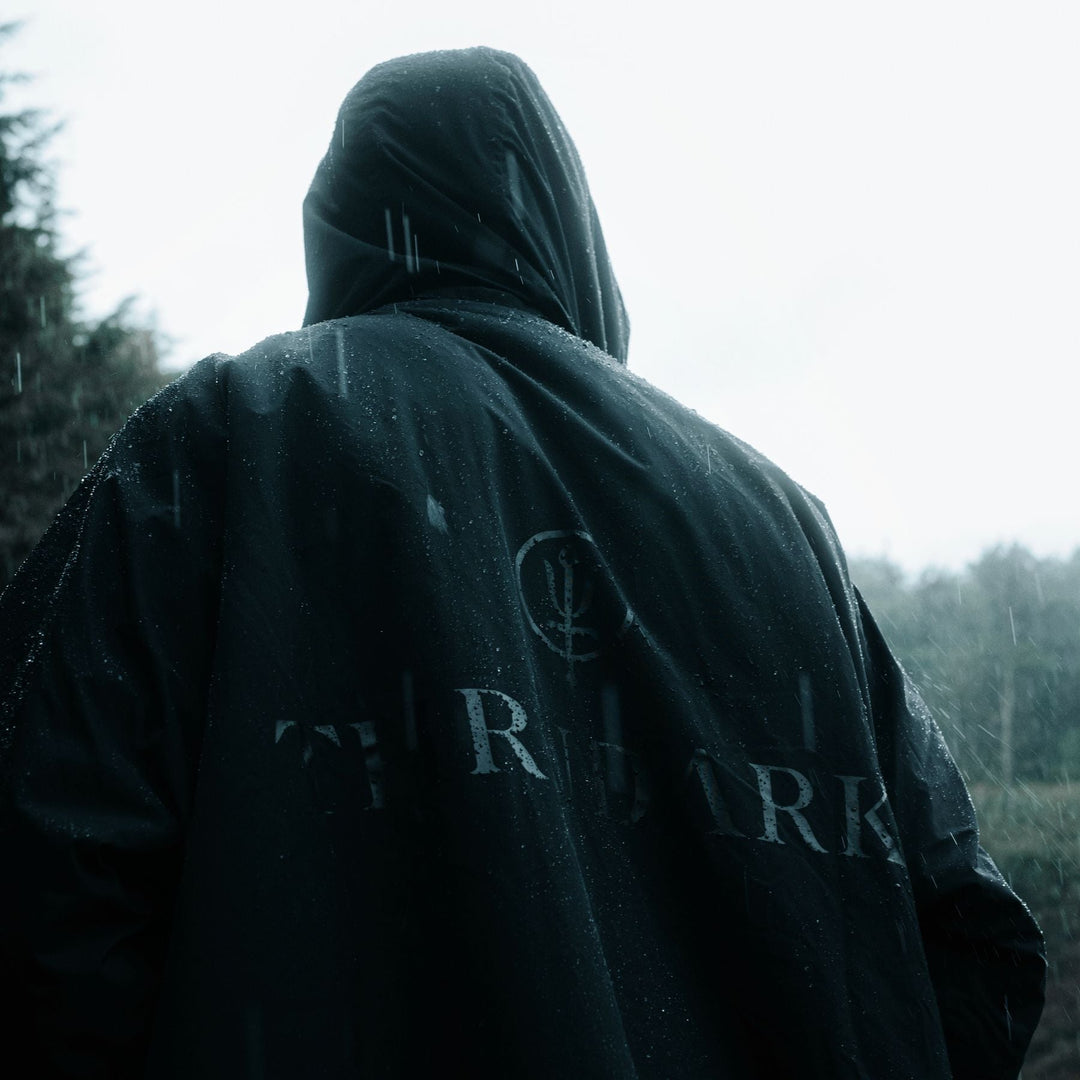 Shroud | Unisex ThruDark Black Overcoat | Cordura®