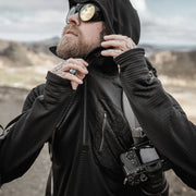 SIEGE HOODED BASE LAYER | Hiking Thermal Compression Top Hoody – ThruDark