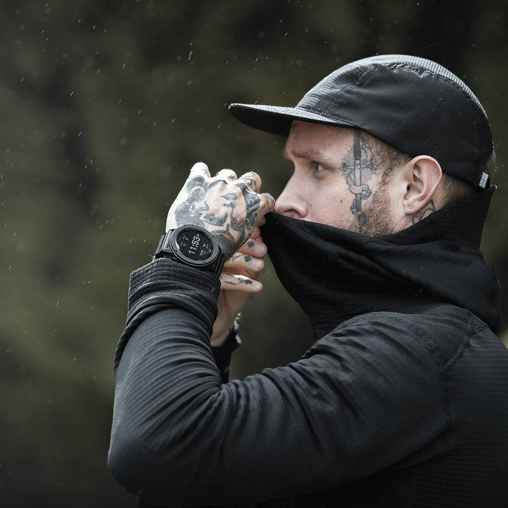 SIEGE HOODED BASE LAYER | Hiking Thermal Compression Top Hoody – ThruDark