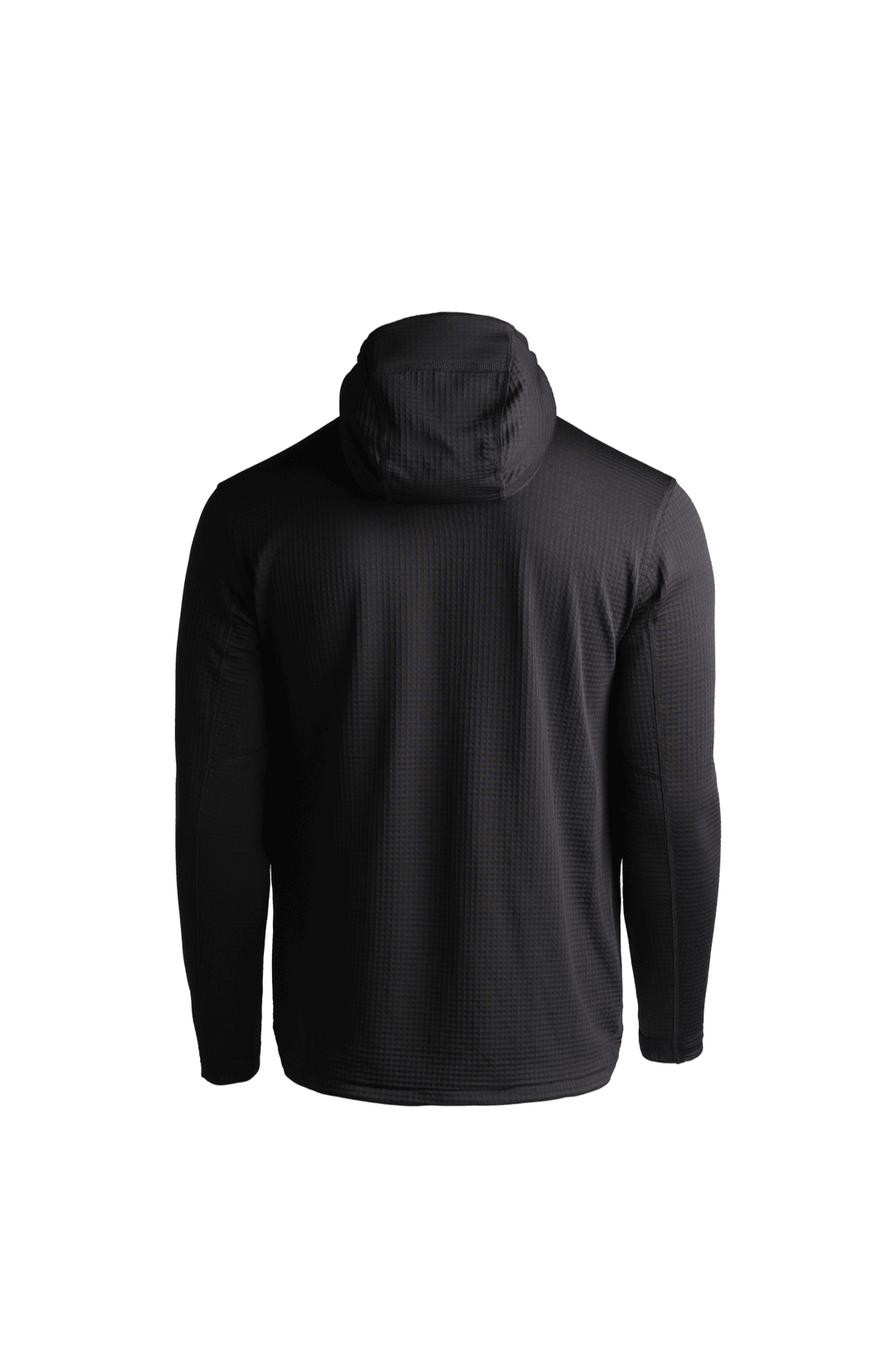 Siege Tech Fleece Hooded | Black Insulated Mid Layer | ThruDark
