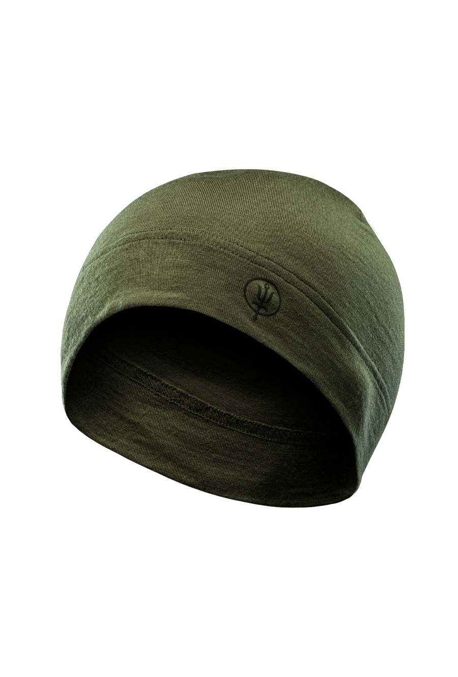 Stealth Skull Beanie | 100% Merino Khaki Skull Beanie | ThruDark