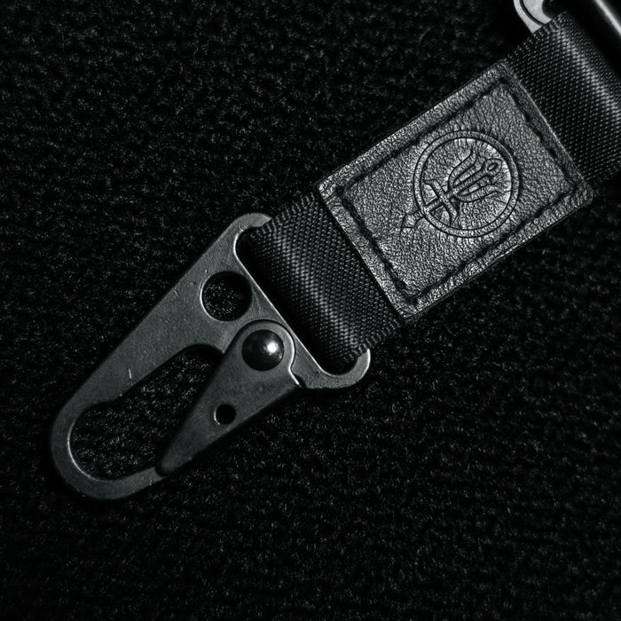 Black ThruDark Logo Lanyard | Heavy Duty Buckle Fastening | ThruDark