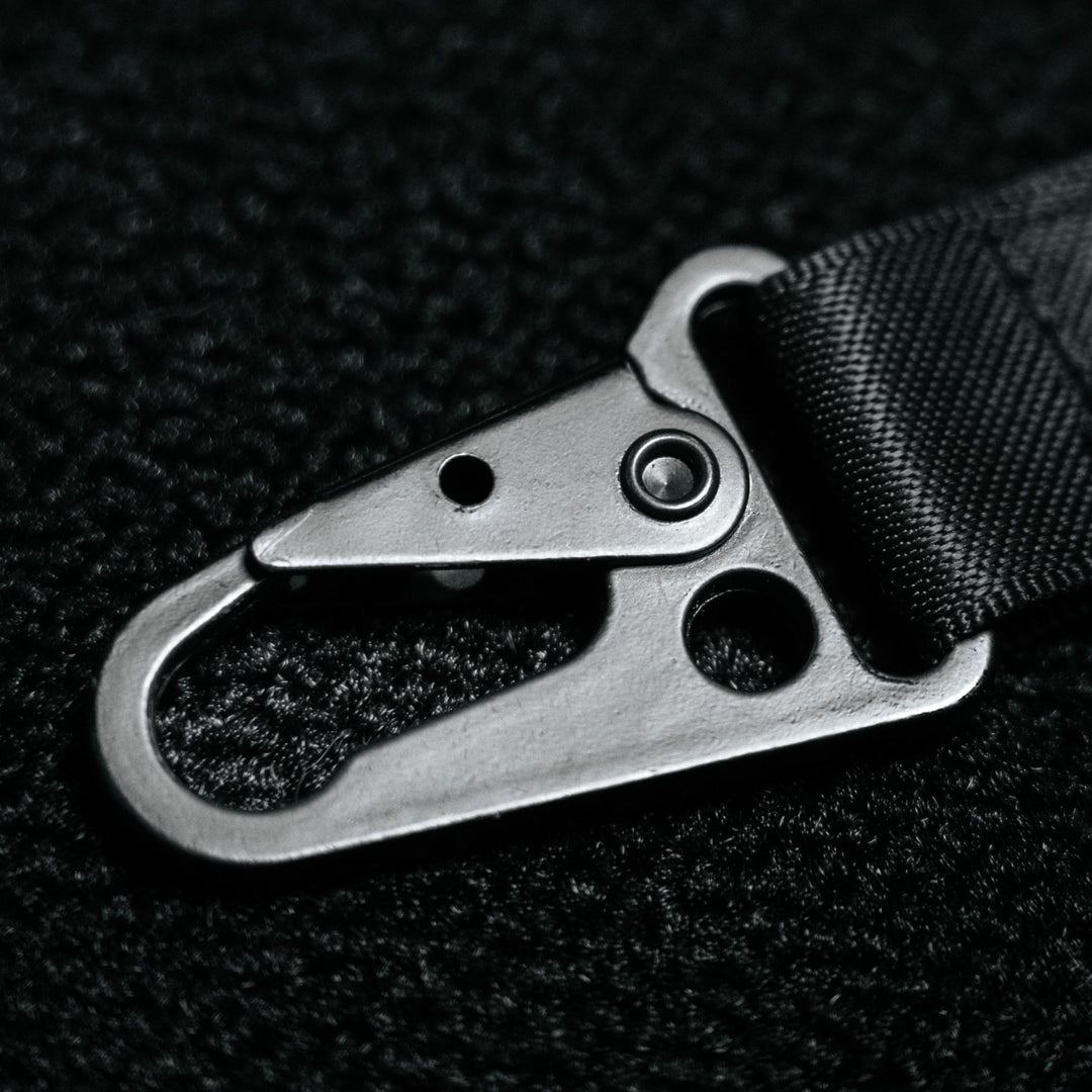 Black ThruDark Logo Lanyard | Heavy Duty Buckle Fastening | ThruDark