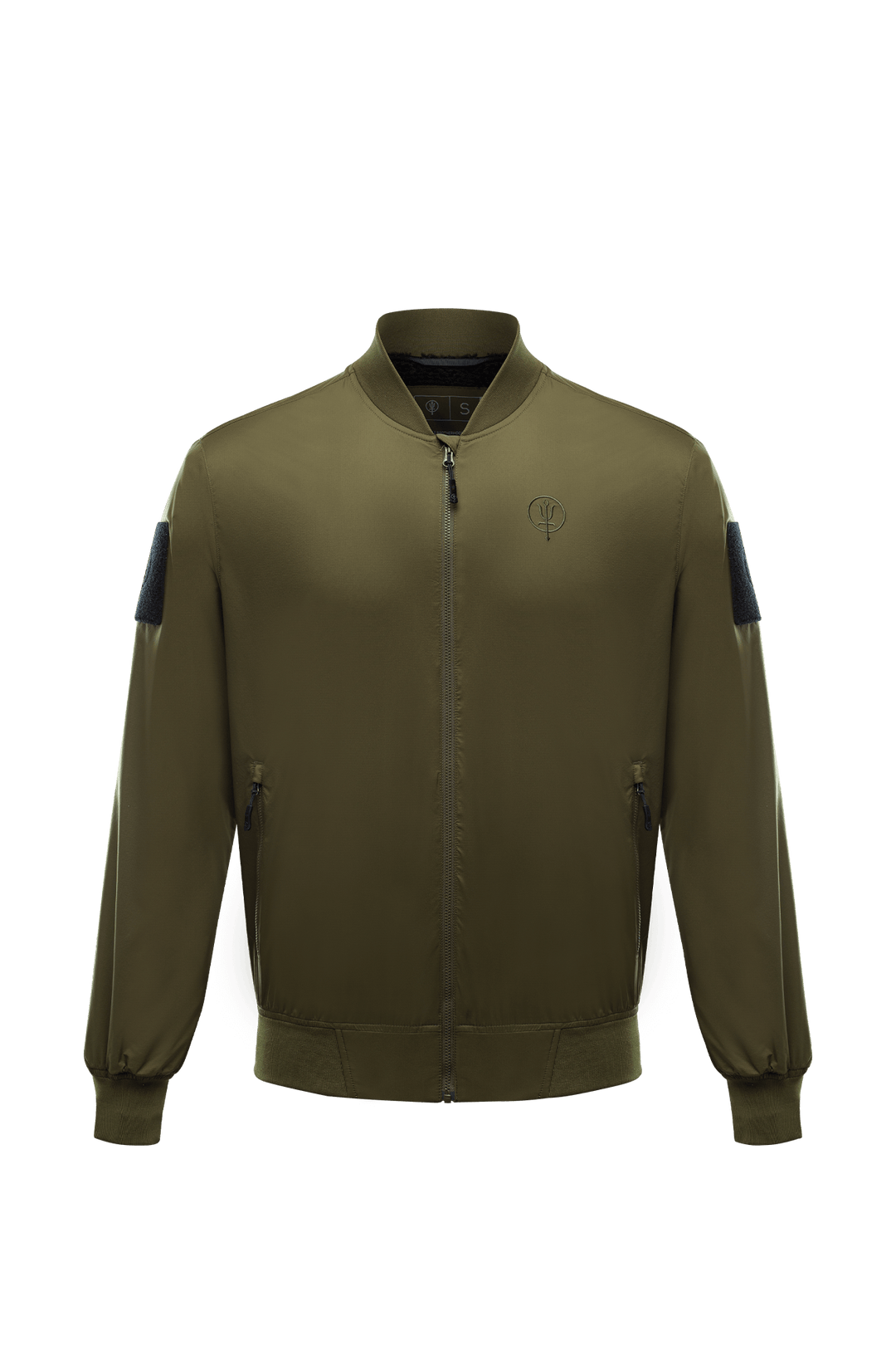 Wraith Bomber Jacket | Green Lightweight Soft Shell | ThruDark