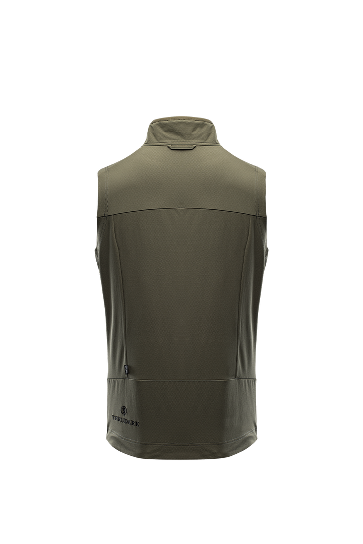 Veles Gilet | Green Soft Shell Gilet for Technical Pursuits | ThruDark
