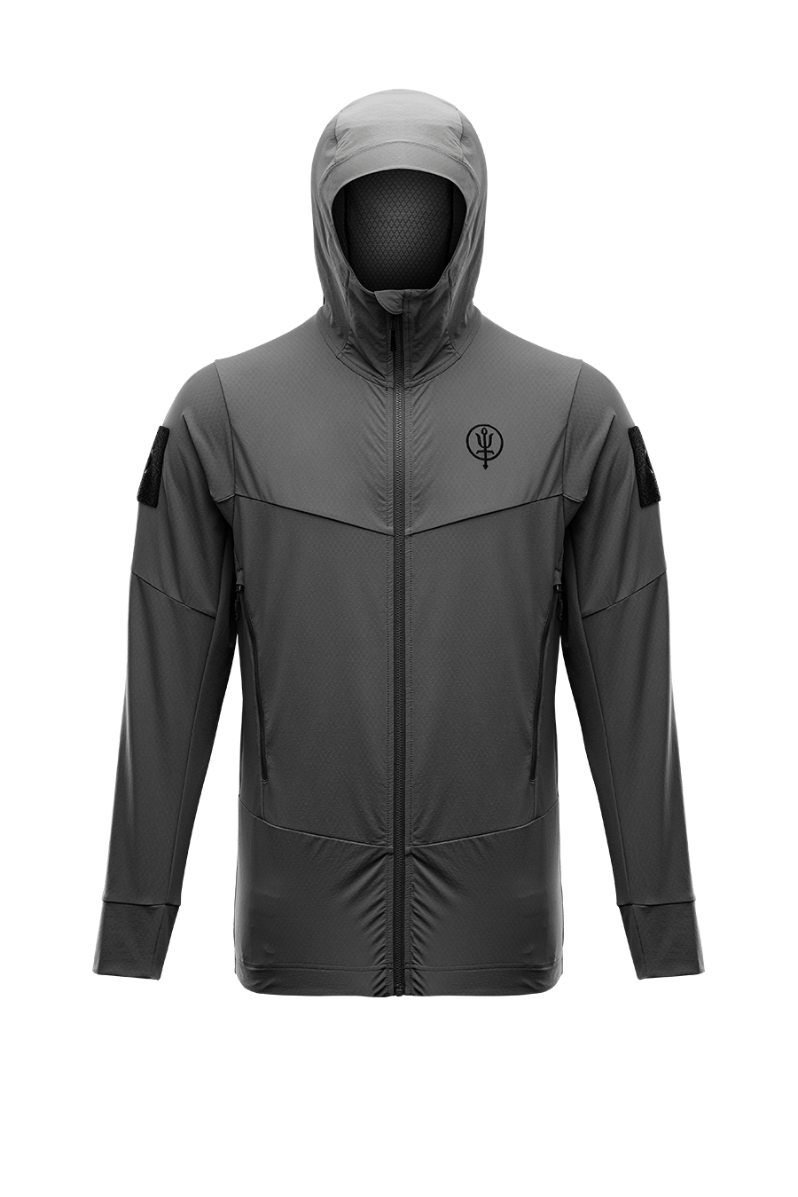 Veles Jacket | Grey Soft Shell For Technical Pursuits | ThruDark
