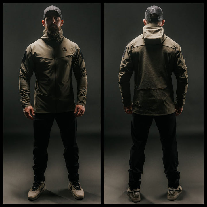 Veles Jacket | Black Soft Shell For Technical Pursuits | ThruDark