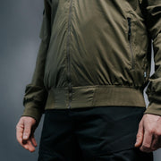 Wraith Bomber Jacket | Green Lightweight Soft Shell | ThruDark