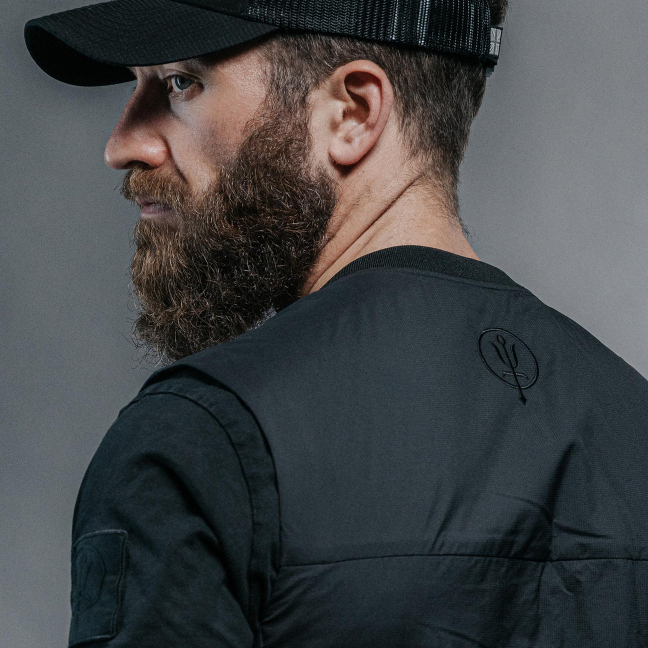 Wraith Gilet | Black Lightweight & Insulated Gilet | ThruDark