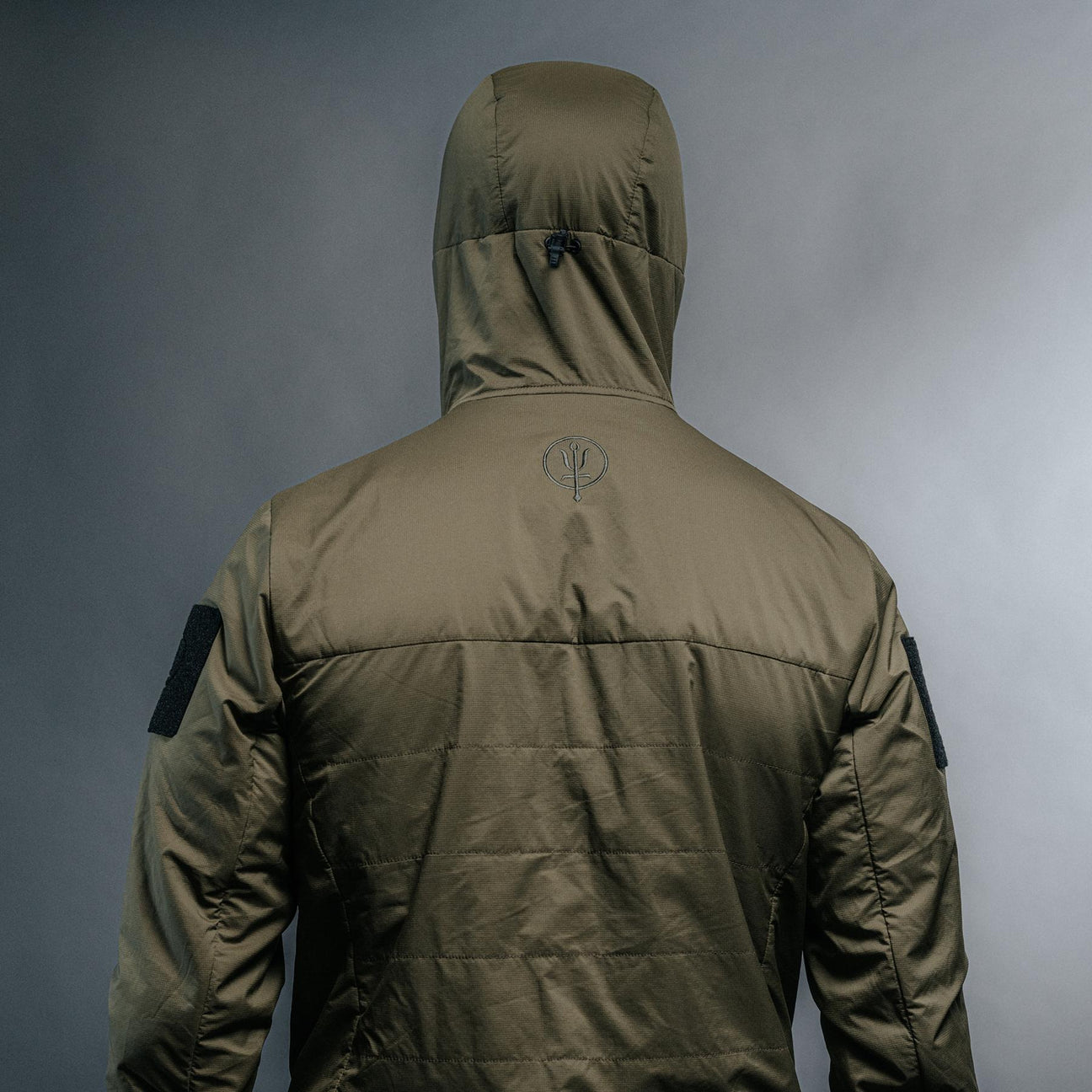 Wraith Hooded Jacket | Black Lightweight Soft Shell | ThruDark