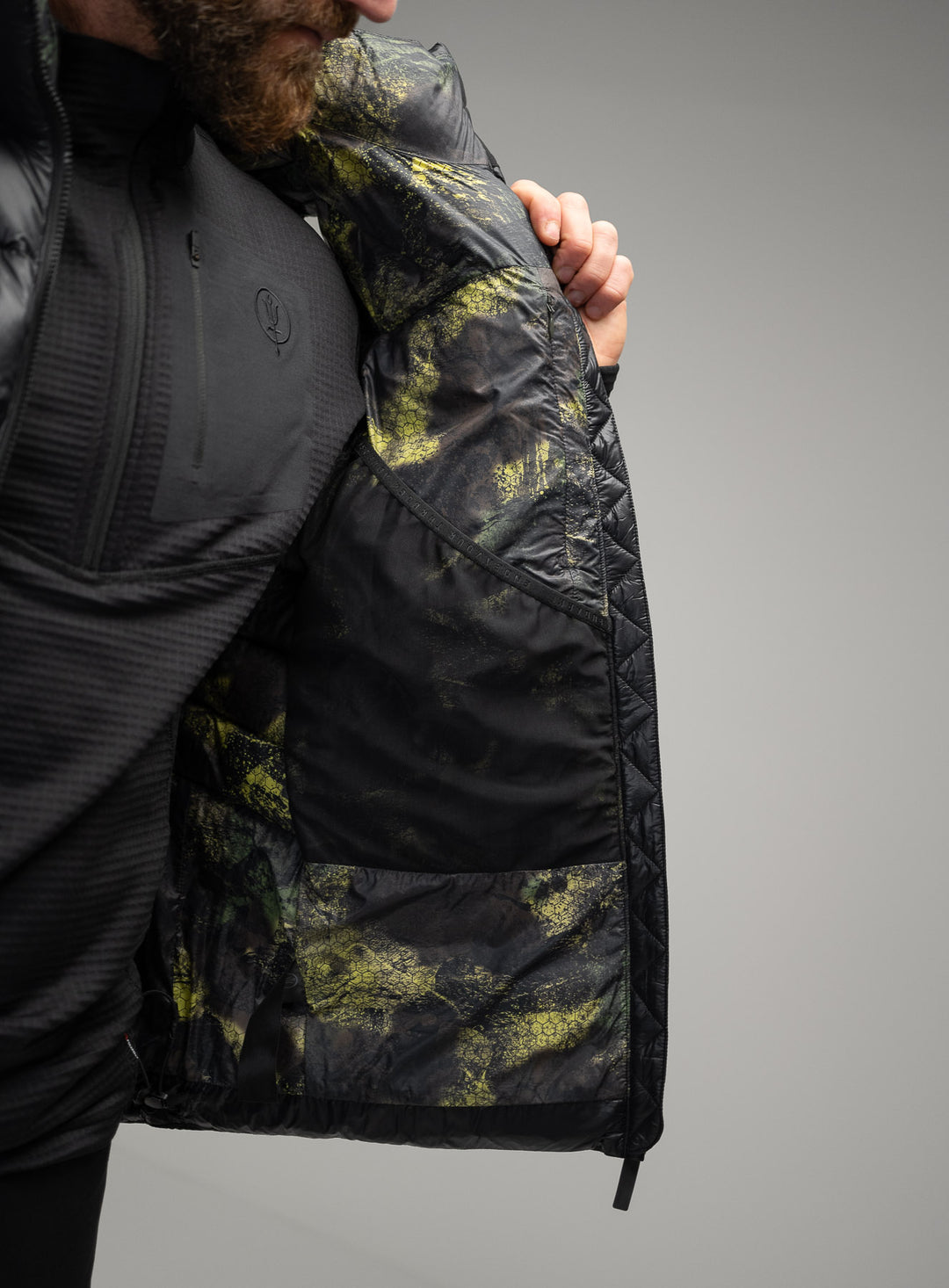 Bastion Gilet | Black Goose Down Insulated Gilet | ThruDark