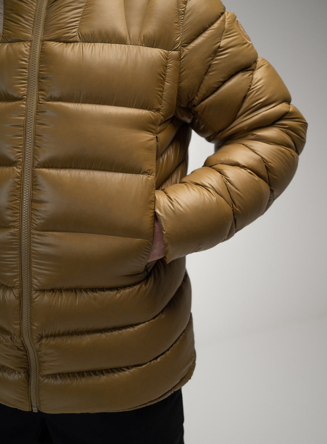 Bastion Jacket | Brown Goose Down Insulated Jacket | ThruDark
