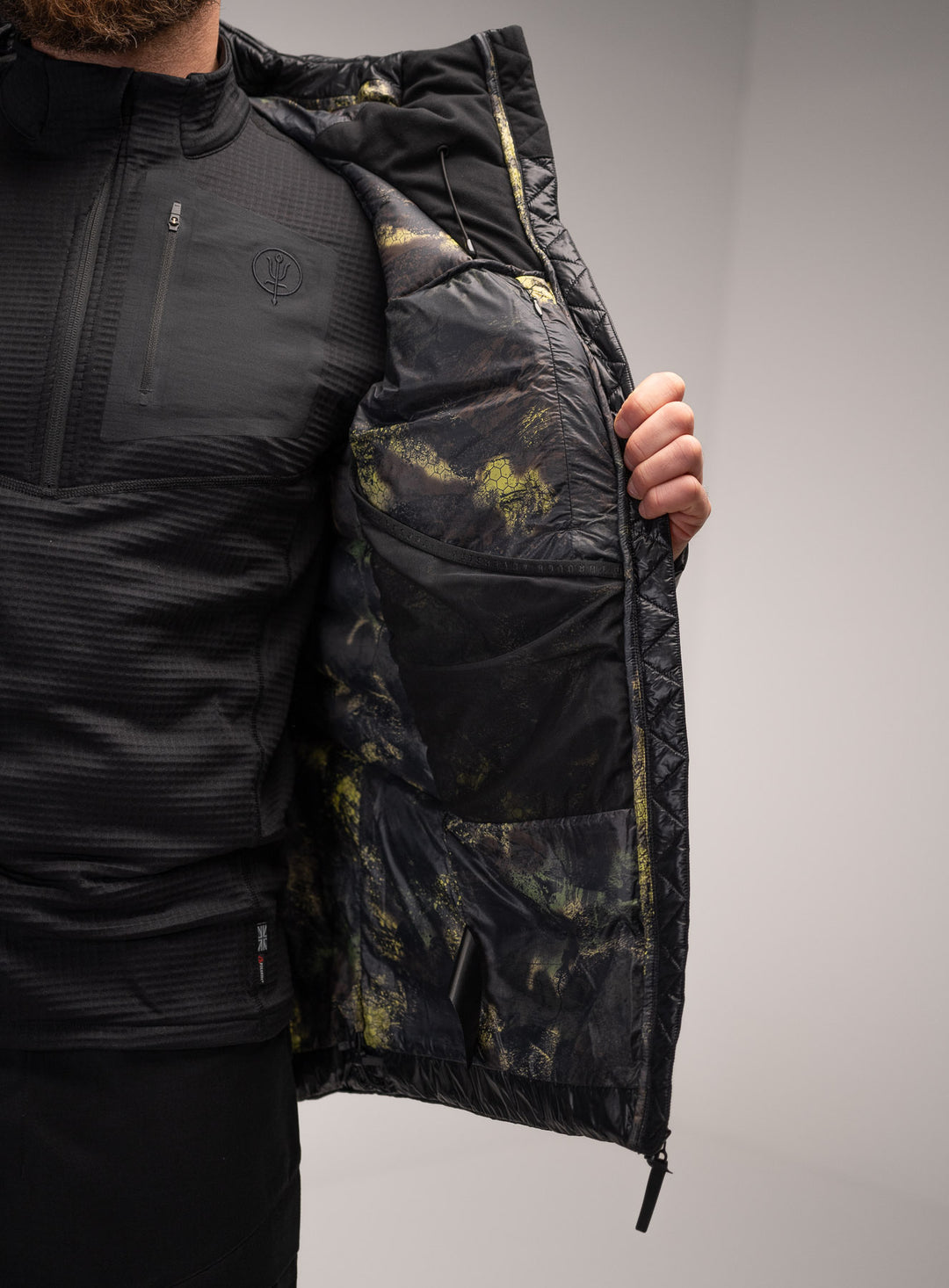 Bastion Jacket | Black Goose Down Insulated Jacket | ThruDark