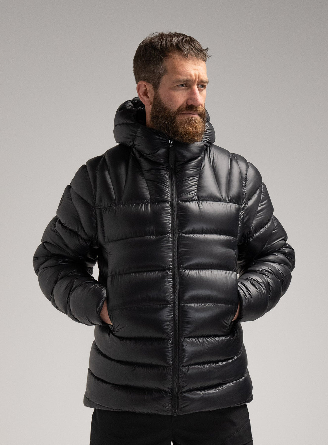 Bastion Jacket | Black Goose Down Insulated Jacket | ThruDark