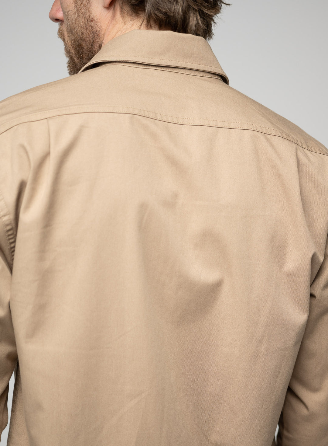 Covert Shirt | 100% Organic Cotton Brown Lightweight Shirt | ThruDark