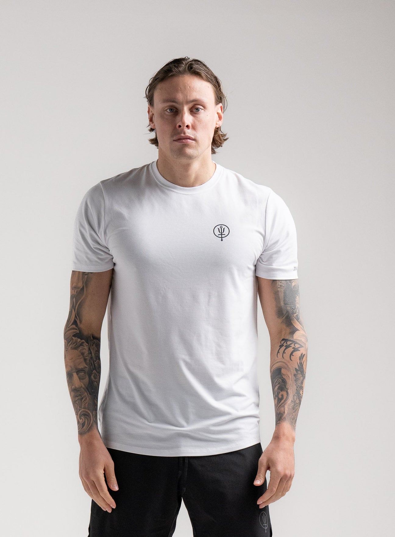 Force Active DriRelease® T-Shirt in White | Performance Gym Activewear ...